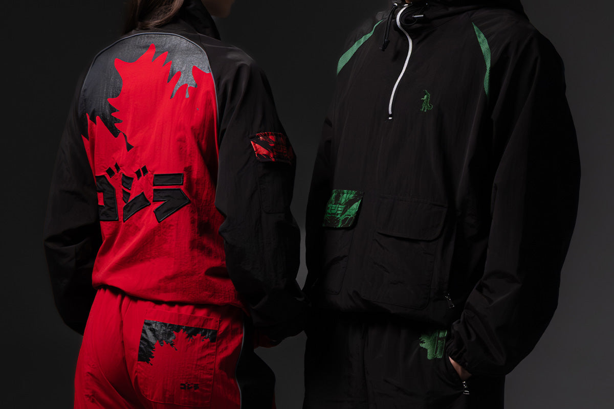 New Godzilla Track Suits Bring Kaiju Style to Everyday Wear