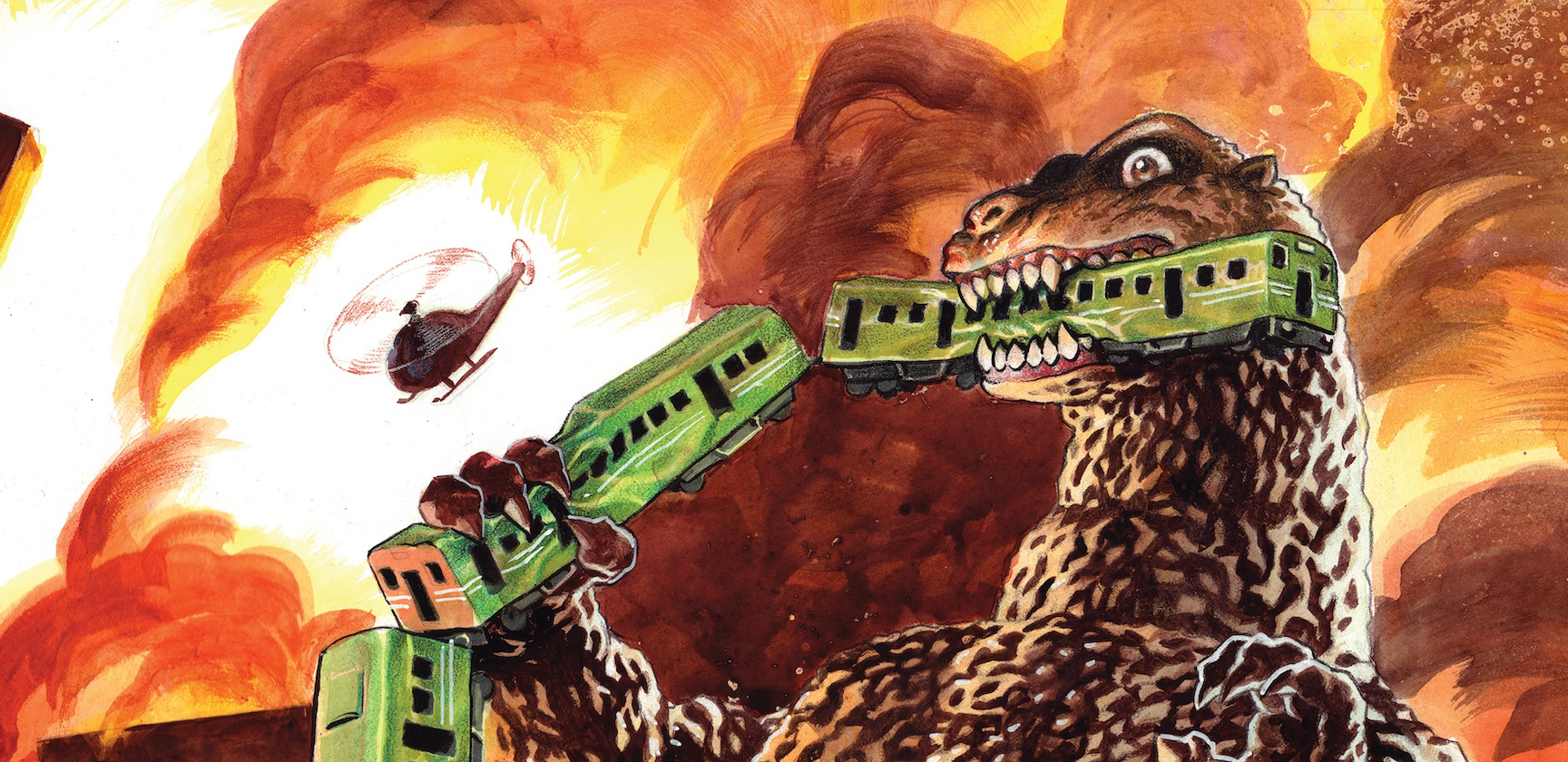100-Page 'Godzilla: 70th Anniversary' Comic Book Coming May 8 from IDW