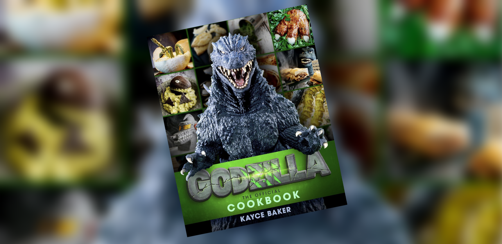 Make Monster Meals and More With 'Godzilla: The Official Cookbook'
