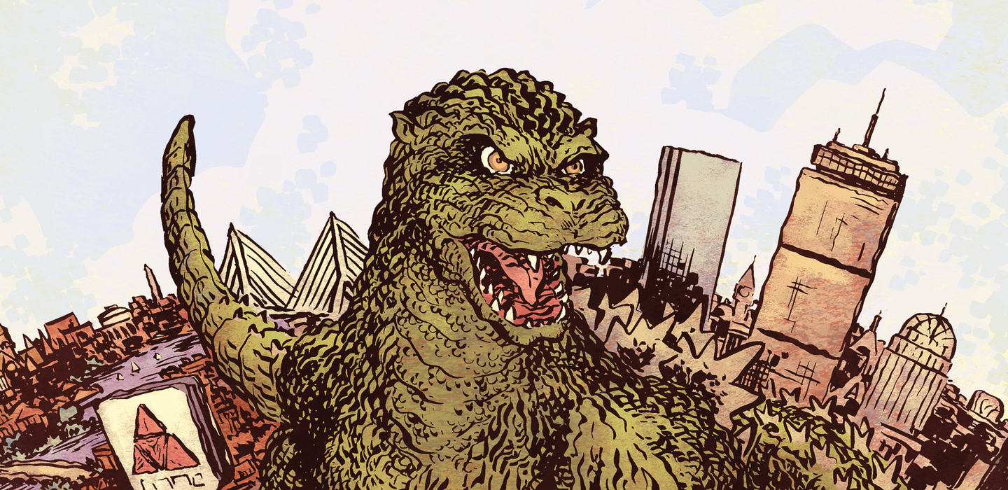 'Godzilla vs. America: Boston' Arrives in Comic Shops July 30
