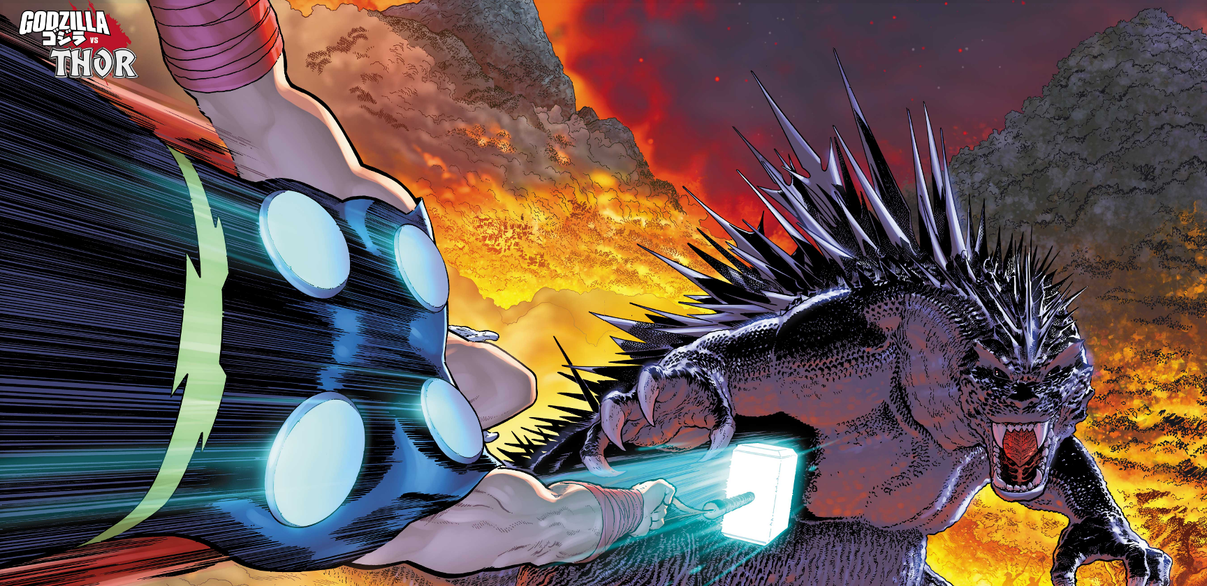 Exclusive Interview: Writer Jason Aaron Talks 'Godzilla vs. Thor' #1