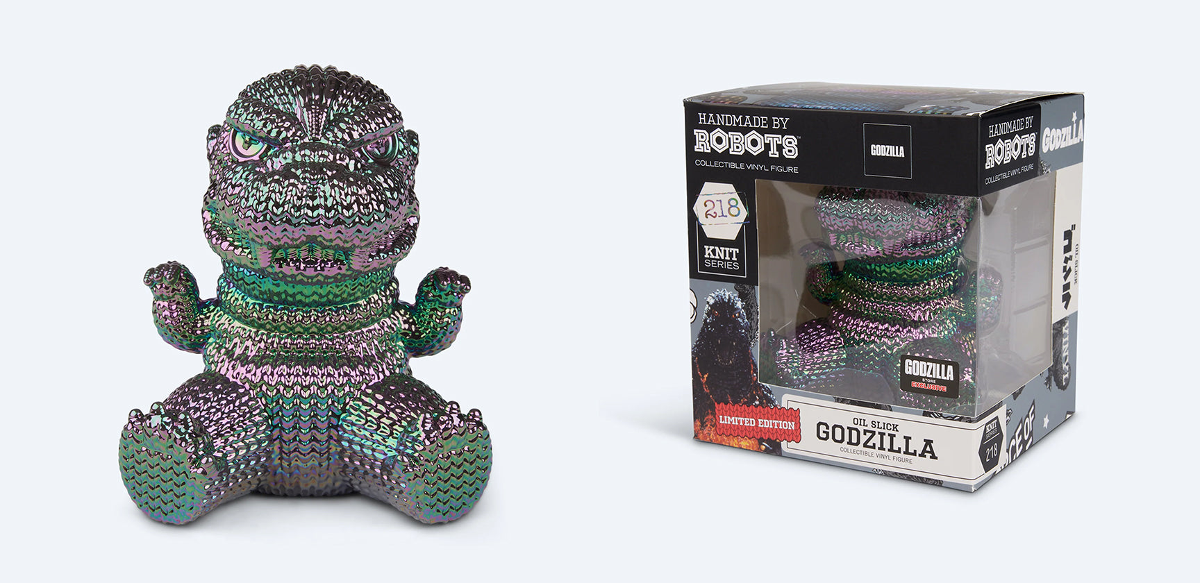 Exclusive Handmade by Robots Knit Figure Drops at the Godzilla Store