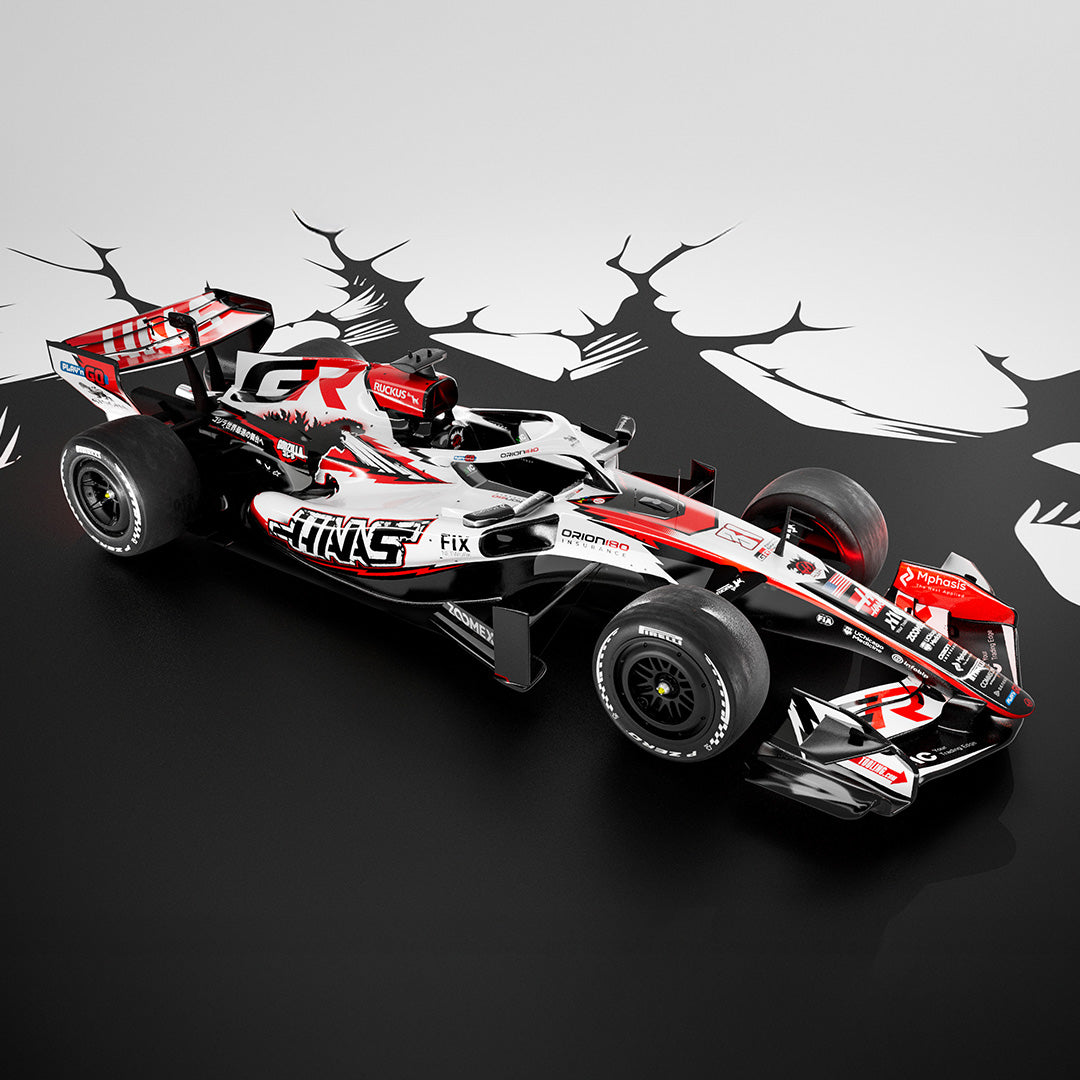Godzilla enters Formula One with TGR Haas F1 Team Reveal in Tokyo
