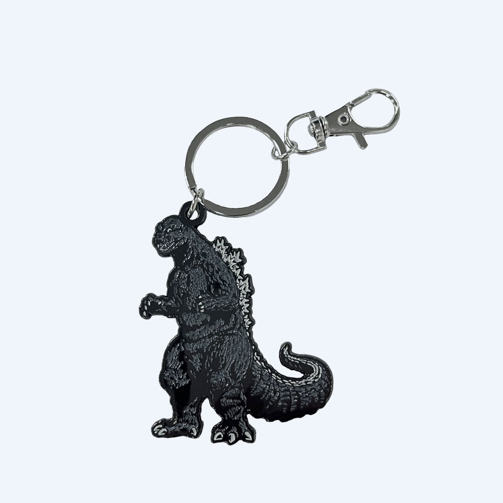 Godzilla Enamel Metal Keyclip
