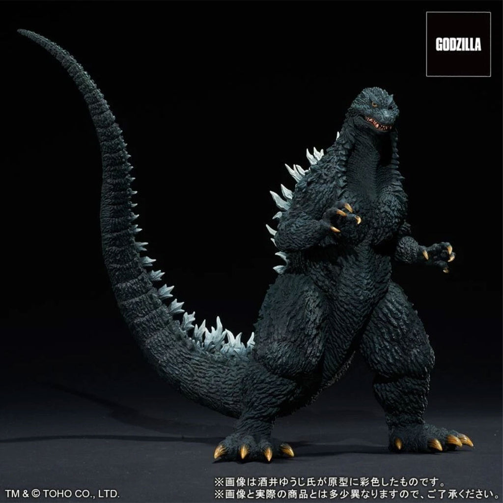 Toho 30cm Series Yuji Sakai Sculpt Collection Godzilla (2002) Sofubi A