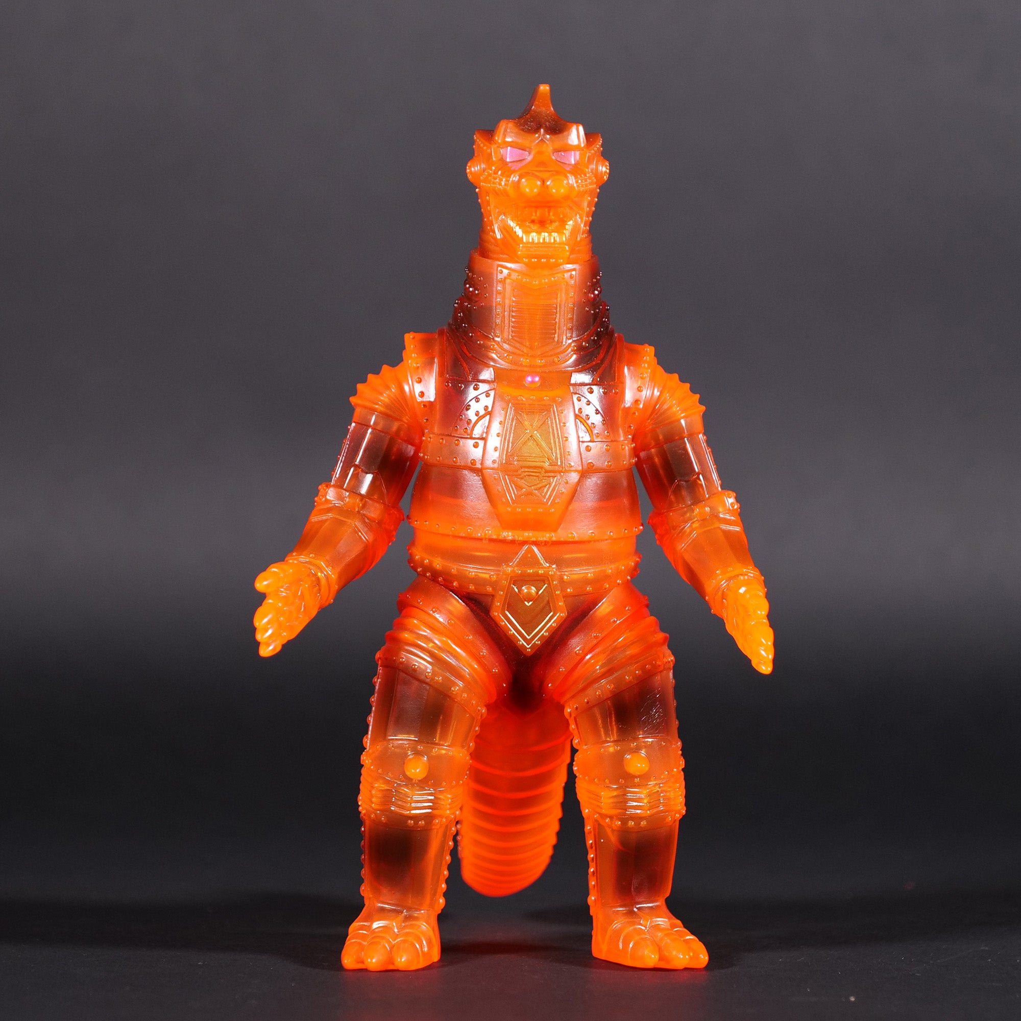 Exclusive Hand-painted Spiral Studio Sofubi Land at the Godzilla Store