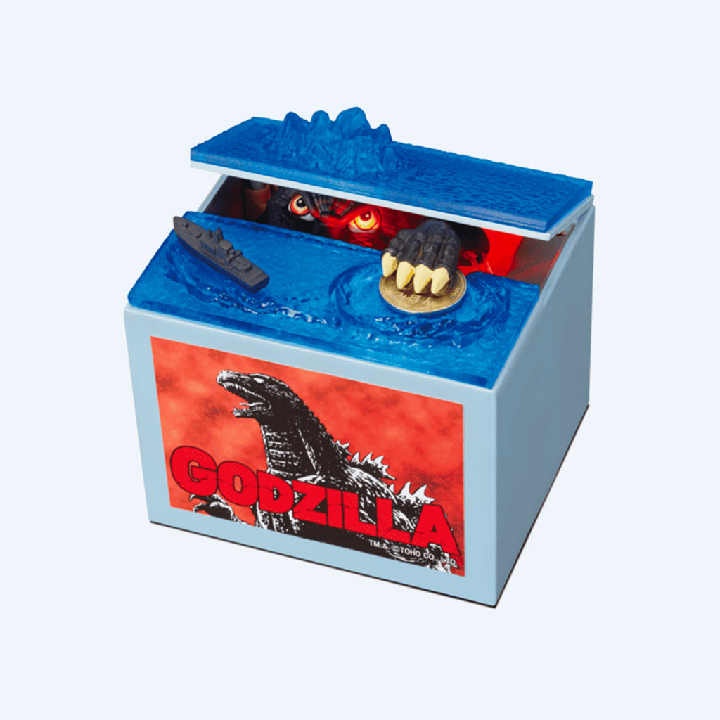 Godzilla in Box Coin Piggy Bank