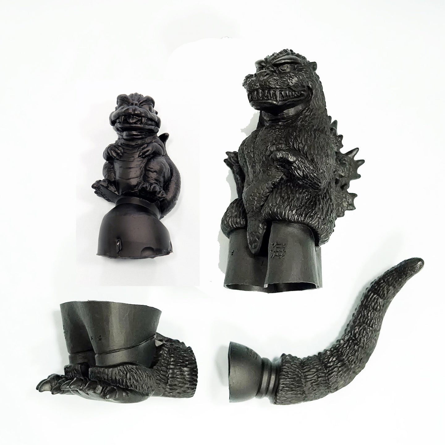 NANKOKU FACTORY Godzilla 1993 Mame Soft Vinyl Kit Reprint Edition