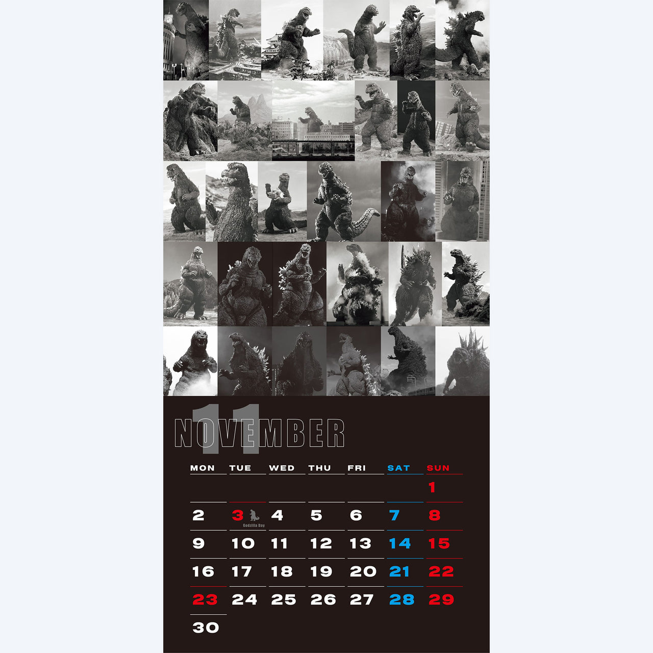 2026 Edition Godzilla Calendar
