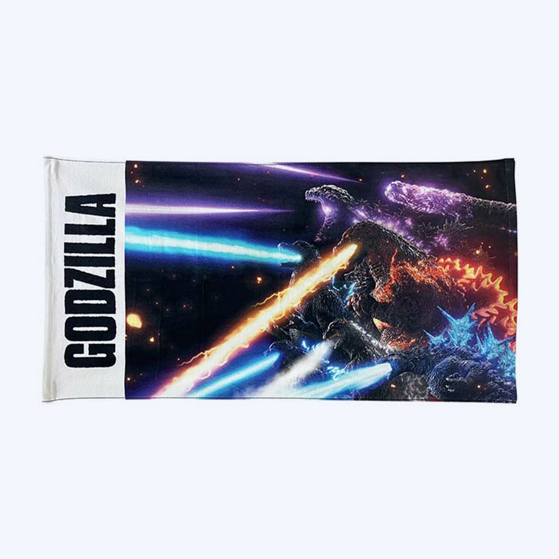 Godzilla Heat Ray Bath Towel