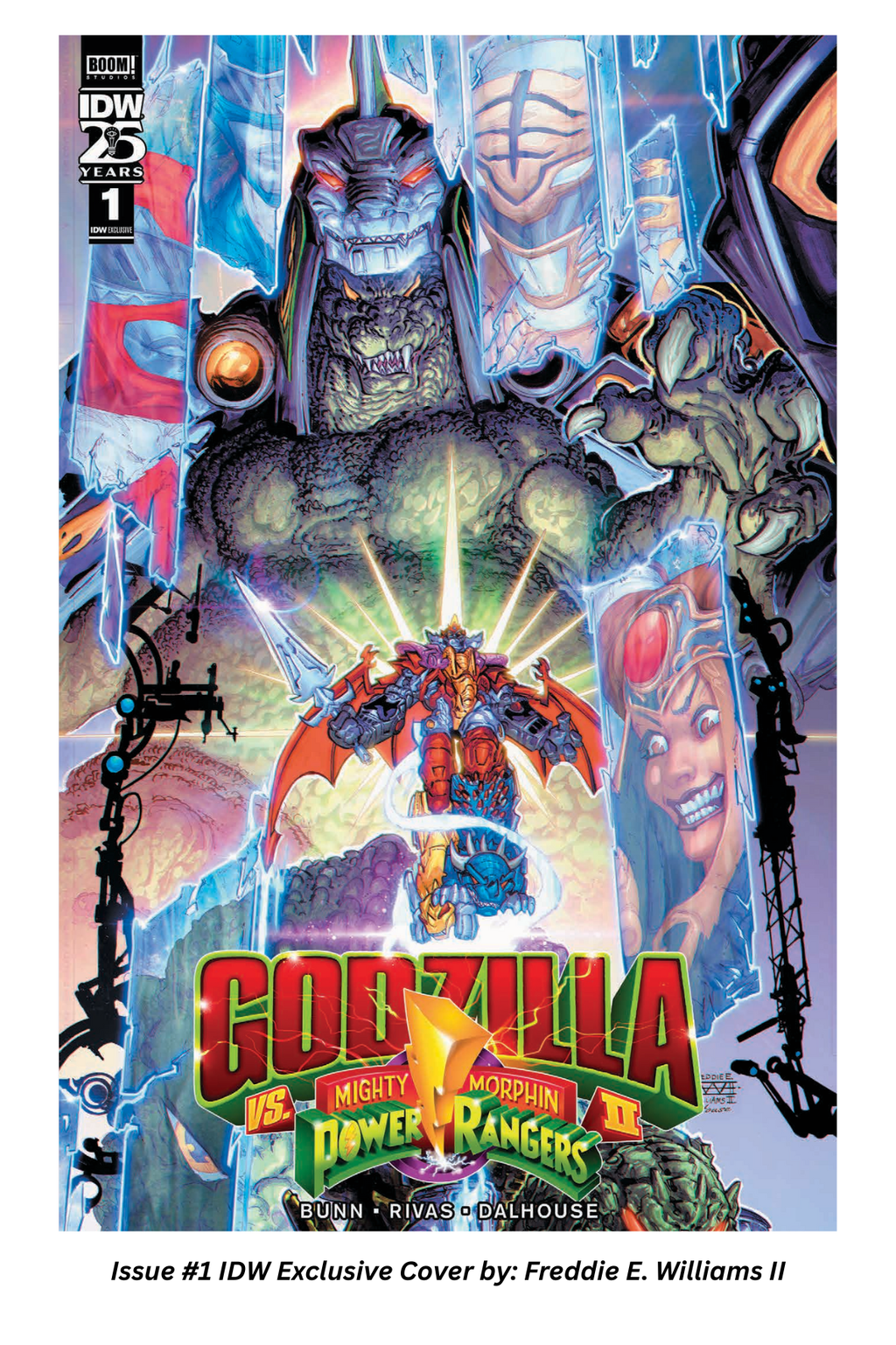 Godzilla and the Kaiju Power Rangers Collide in Action Figure Form