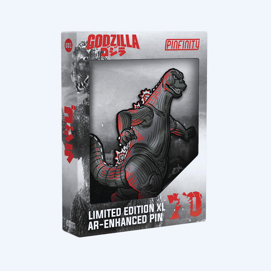 Godzilla Extra Large AR Pin