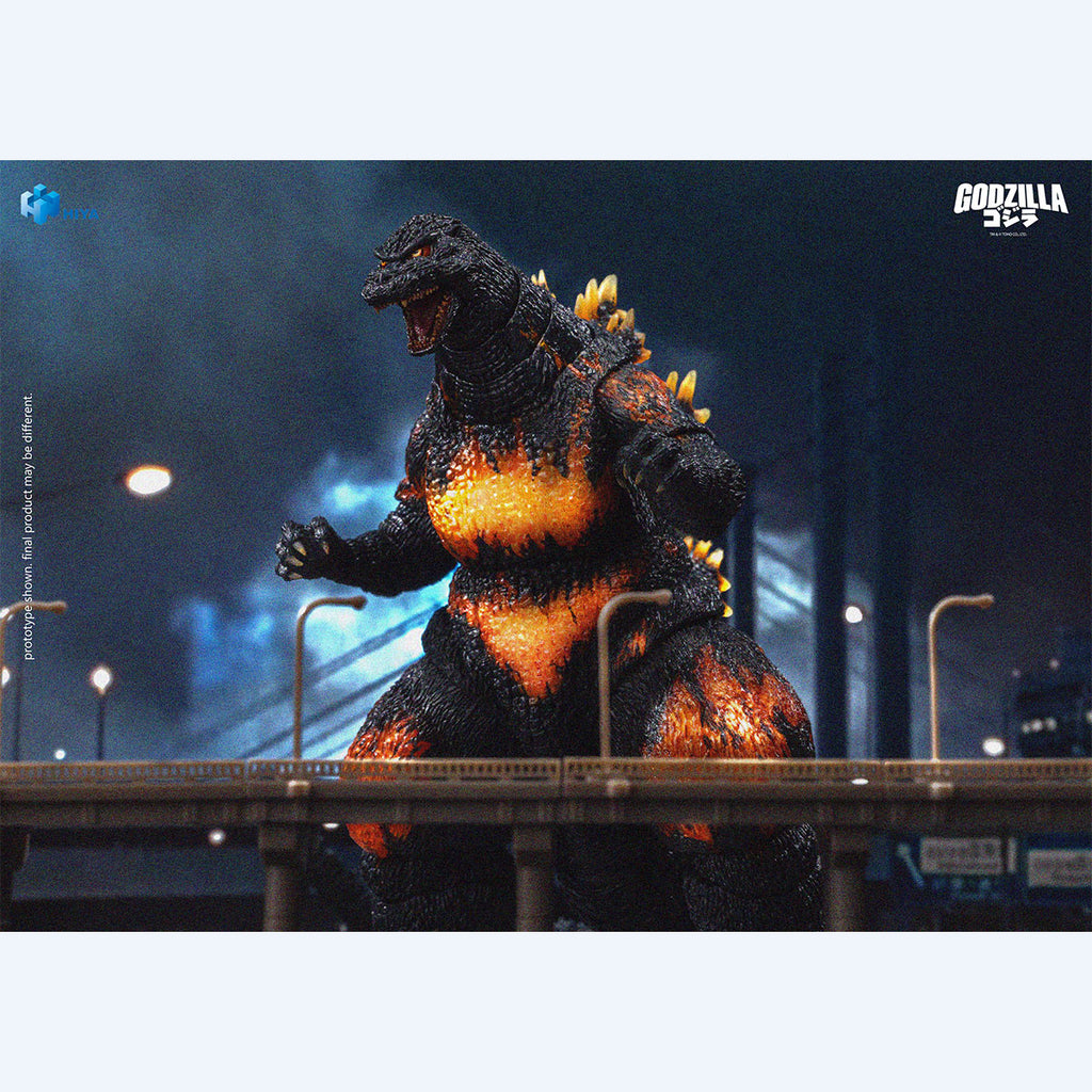 HIYA Exq Basic Ser Godzilla vs Destoroyah 1995 Burning Godzilla 7" Fig
