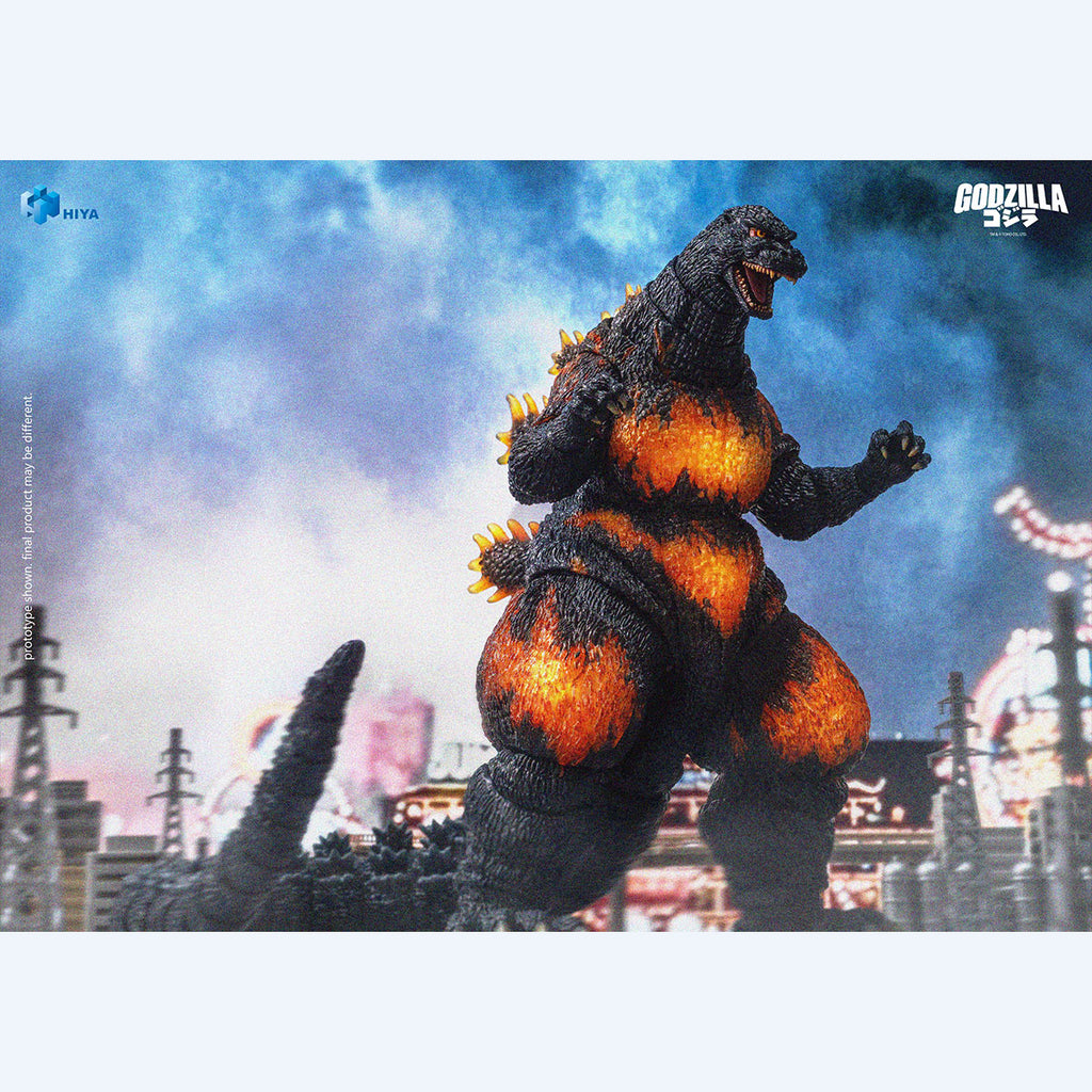 HIYA Exq Basic Ser Godzilla vs Destoroyah 1995 Burning Godzilla 7" Fig