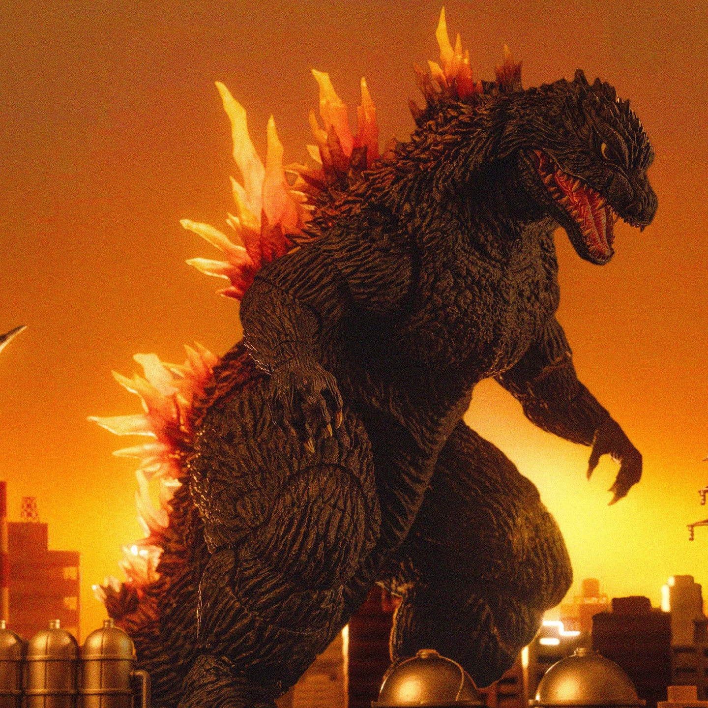 HIYA Godzilla 2000 Exquisite Basic Heat Ray Godzilla 7"