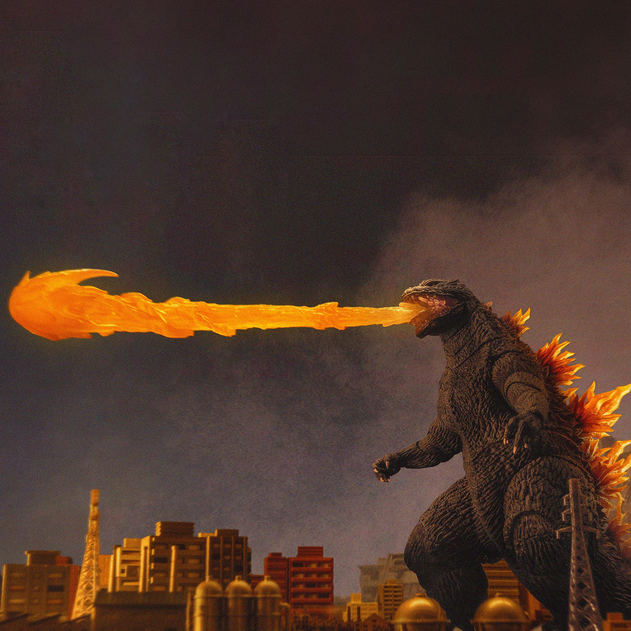 HIYA Godzilla 2000 Exquisite Basic Heat Ray Godzilla 7"