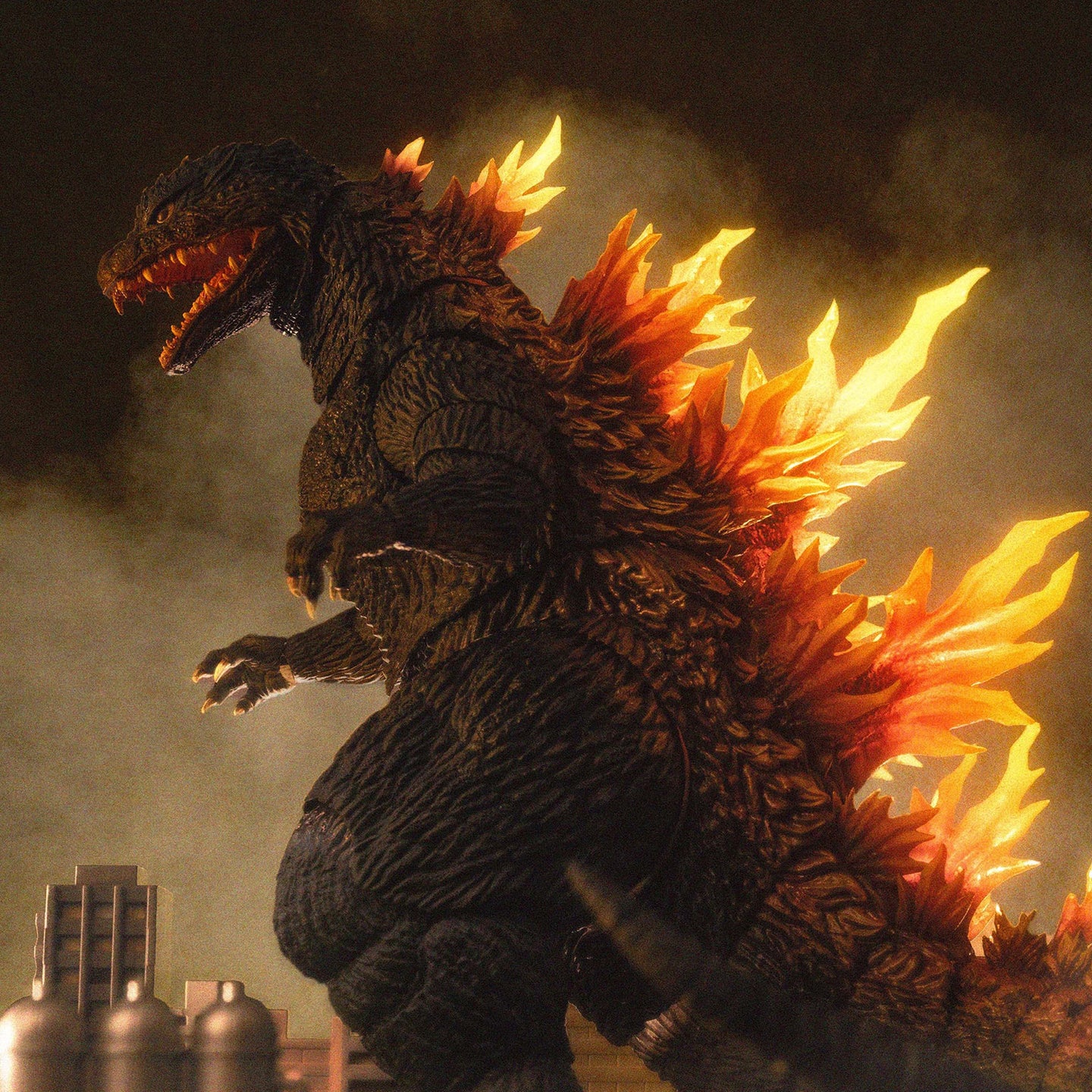 HIYA Godzilla 2000 Exquisite Basic Heat Ray Godzilla 7"