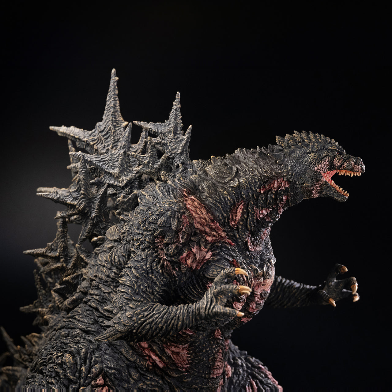 Godzilla Minus One Heat Ray Scorched Version with Smoke Effects