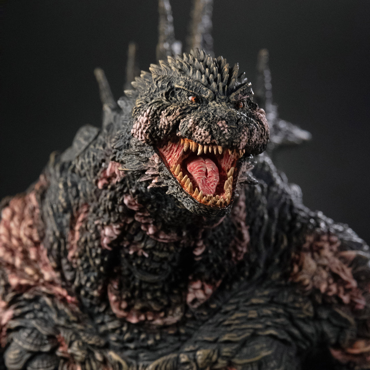 Godzilla Minus One Heat Ray Scorched Version with Smoke Effects