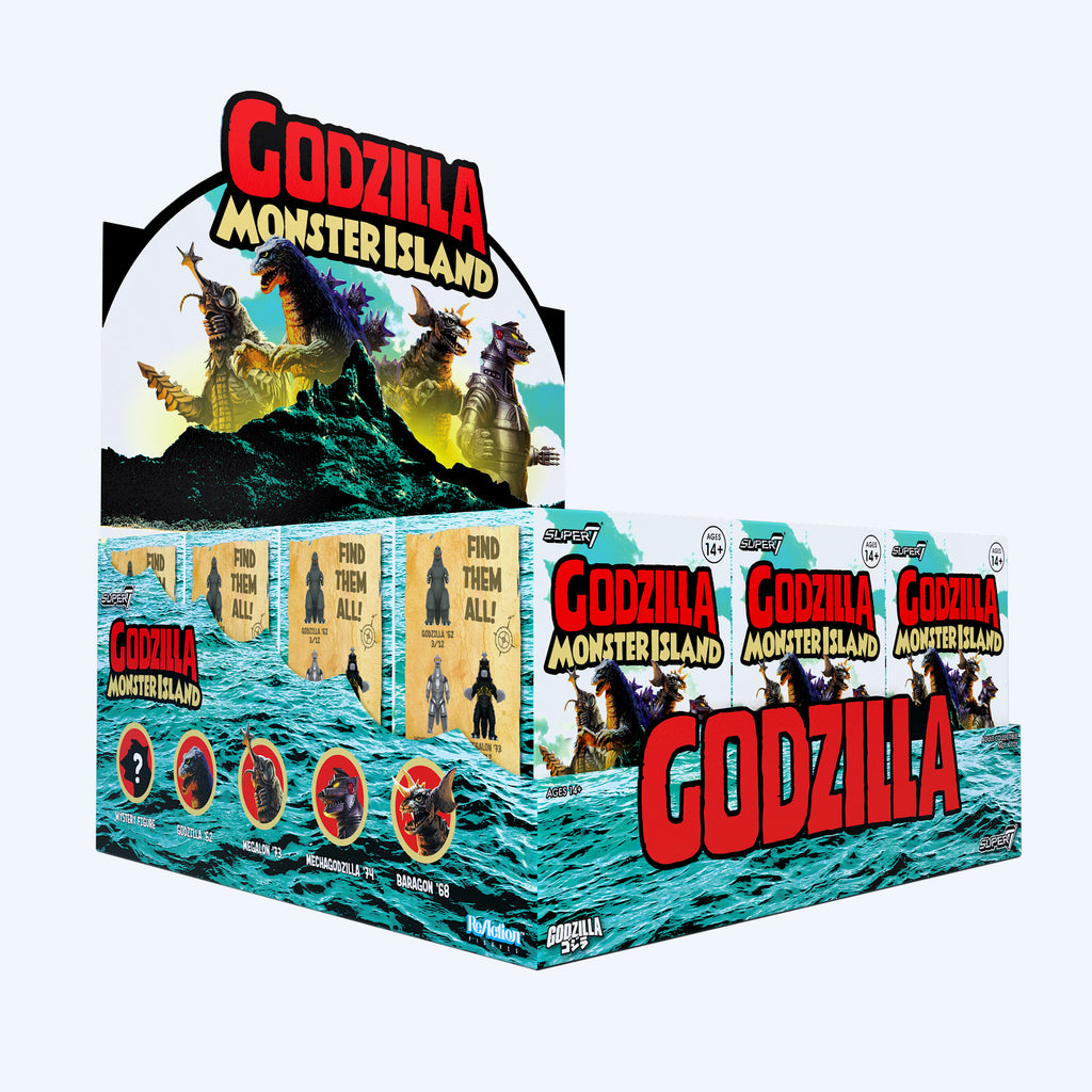 Toho Blind Box Wave 07 (Monster Island) - Individual Blind Box – Godzilla