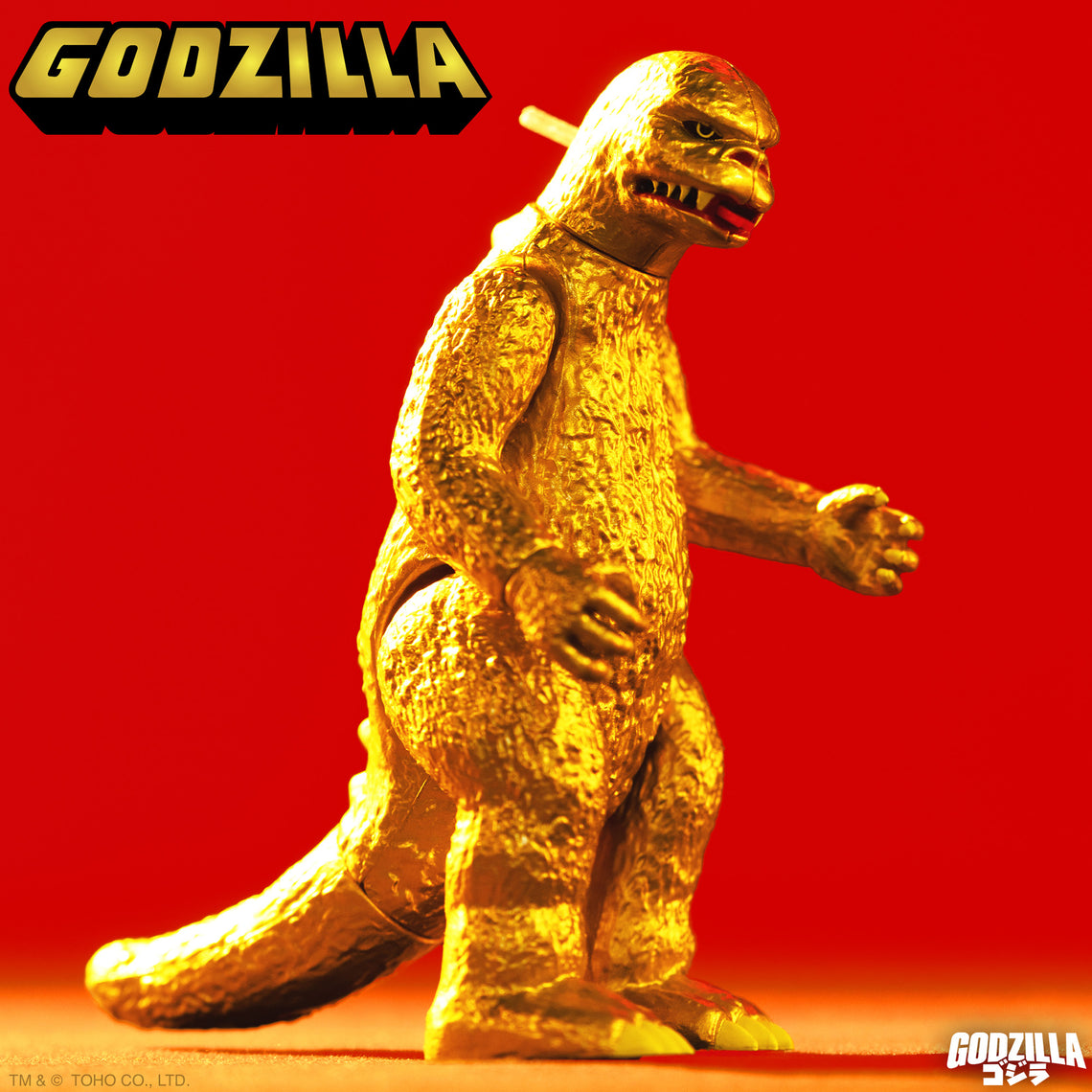 Super7 Toho ReAction Figures - Shogun Godzilla (Gold)