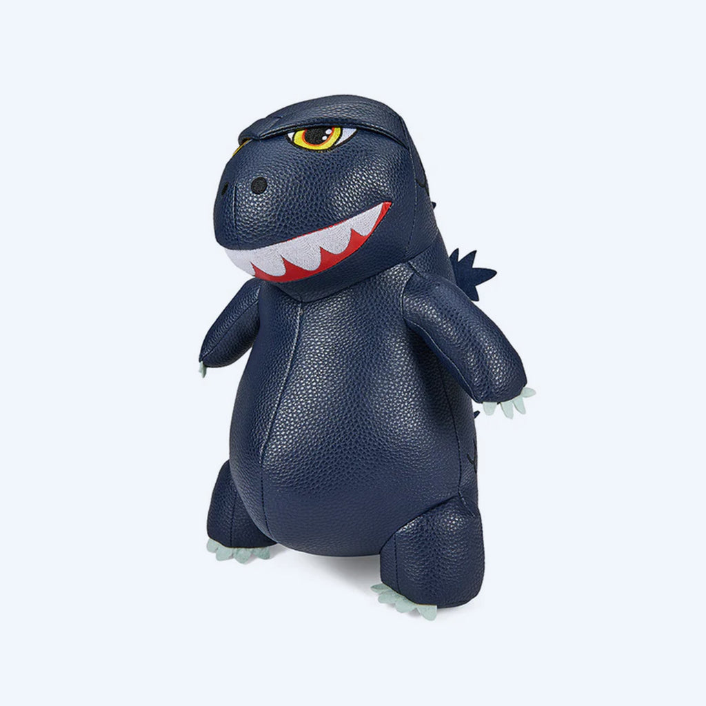 Godzilla Blue Premium Pleather Plush