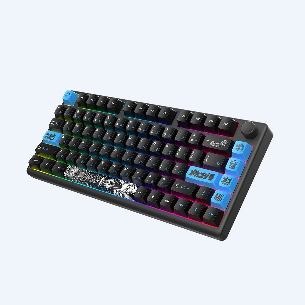 Arbiter Studio x Godzilla: Mechagodzilla Polar 75+ Black Gaming Keyboard