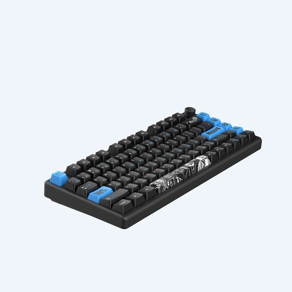 Arbiter Studio x Godzilla: Mechagodzilla Polar 75+ Black Gaming Keyboard