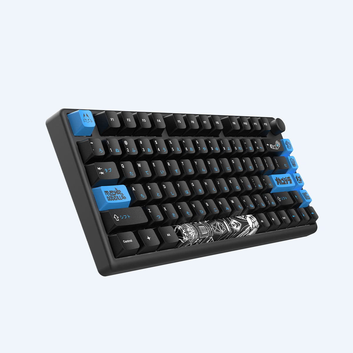 Arbiter Studio x Godzilla: Mechagodzilla Polar 75+ Black Gaming Keyboard