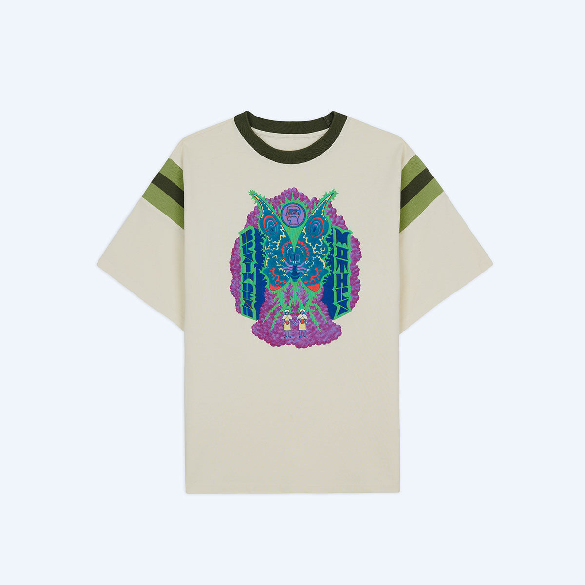 Brain Dead x Godzilla Pique Football Tee