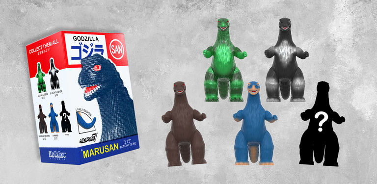 Pre-orders Open for Marusan-inspired Super7 ReAction Figures – Godzilla