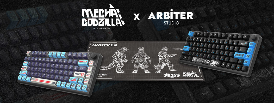 New Mechagdozilla Gaming Keyboards and More Arrive from Arbiter Studio ...