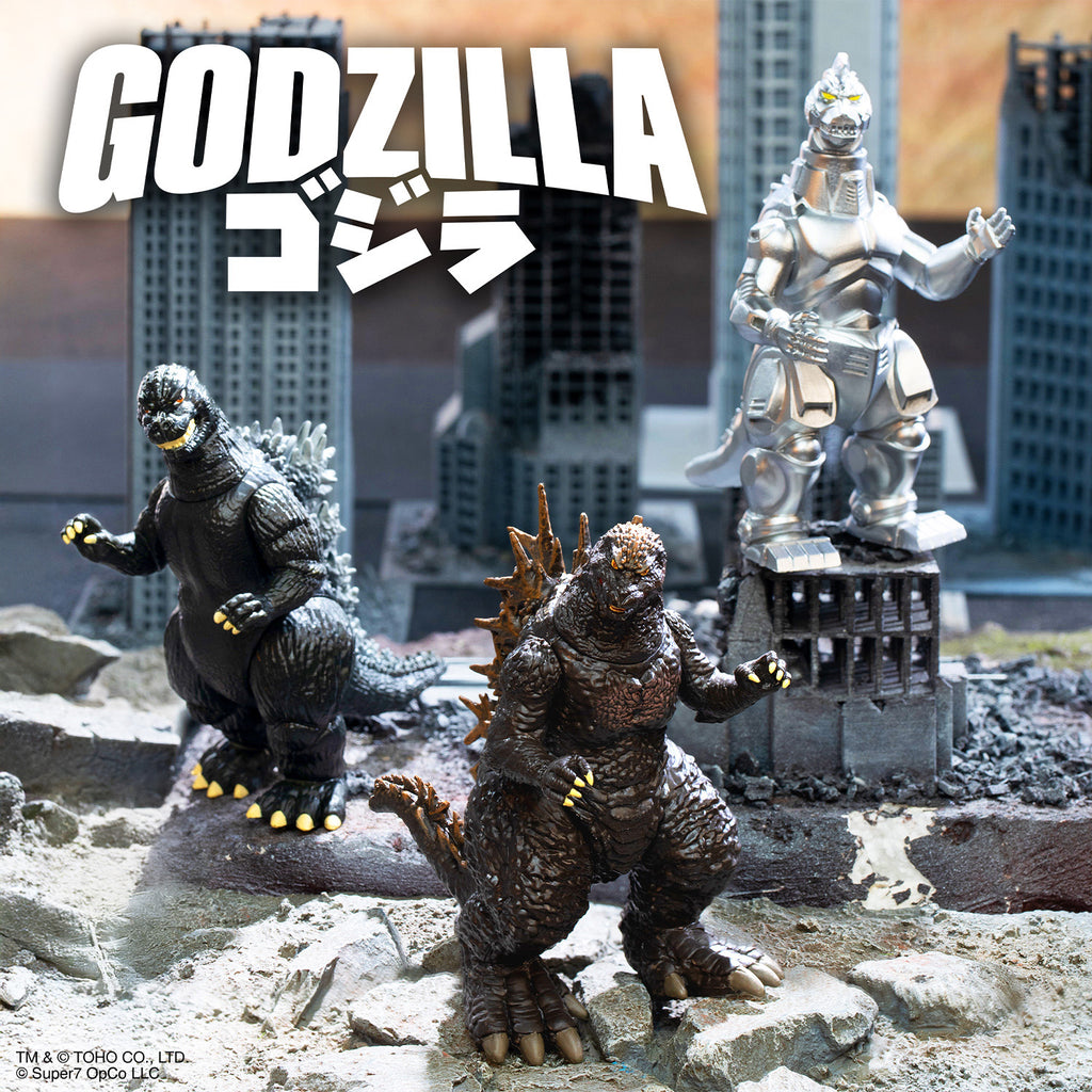 Toho ReAction Figures Wave 08 Set – Godzilla