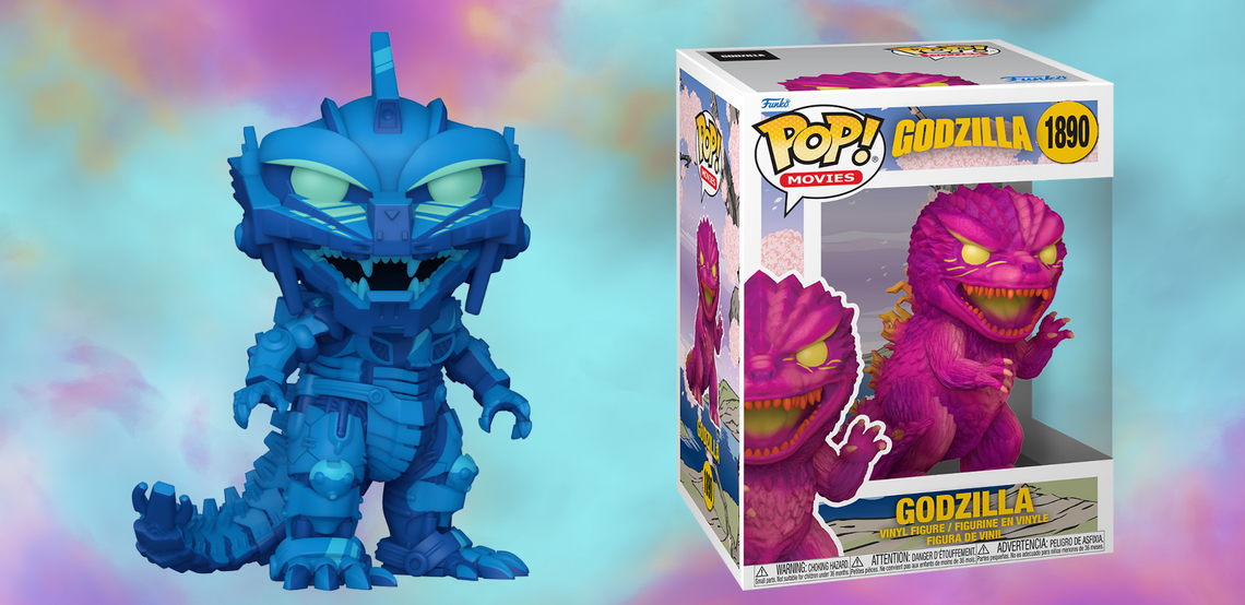 New in the Godzilla Store: Funko POP! Premium Godzilla Deco Figures