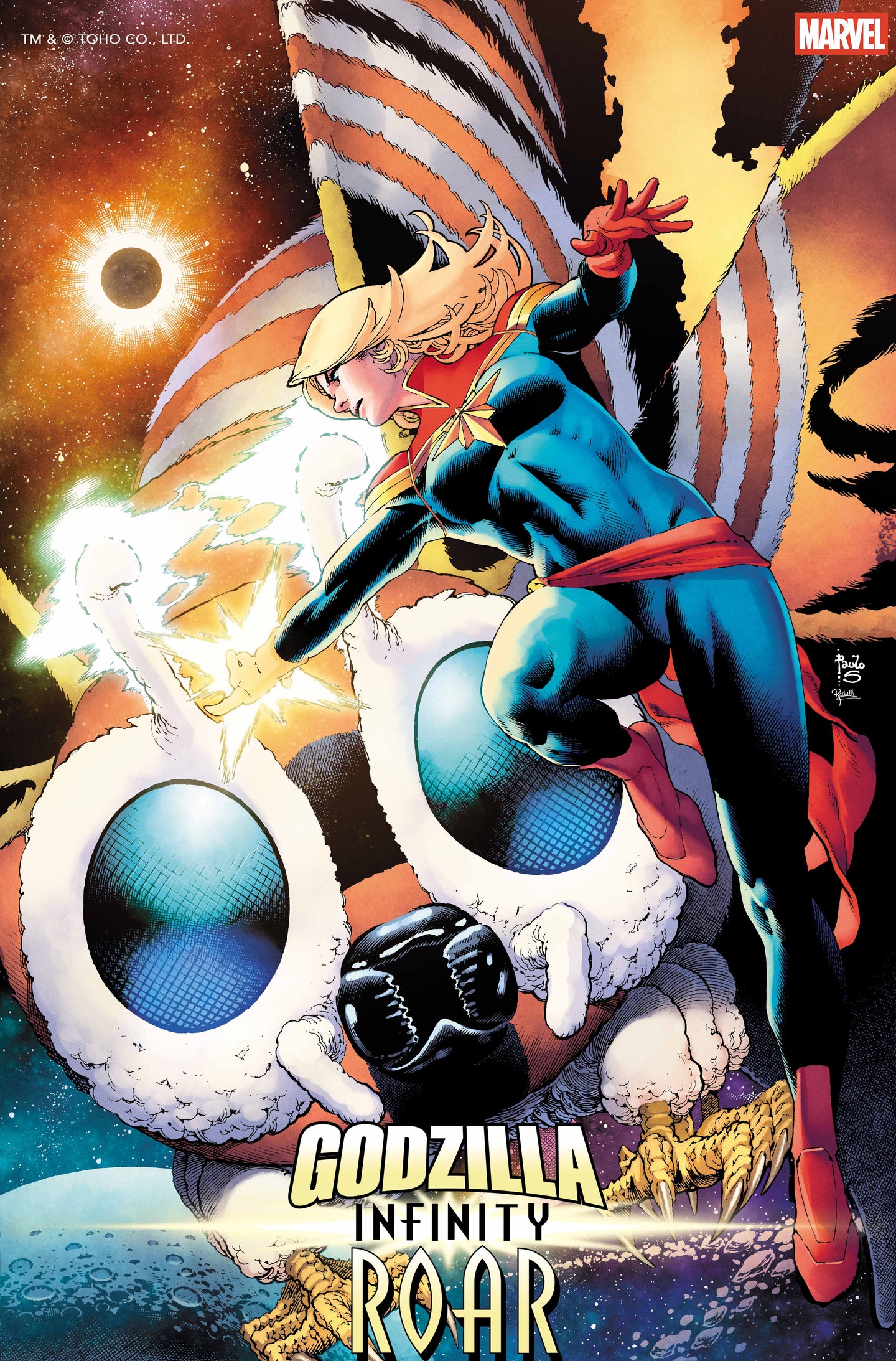 Marvel Unveils New Cosmic Variant Covers for Godzilla: Infinity Roar