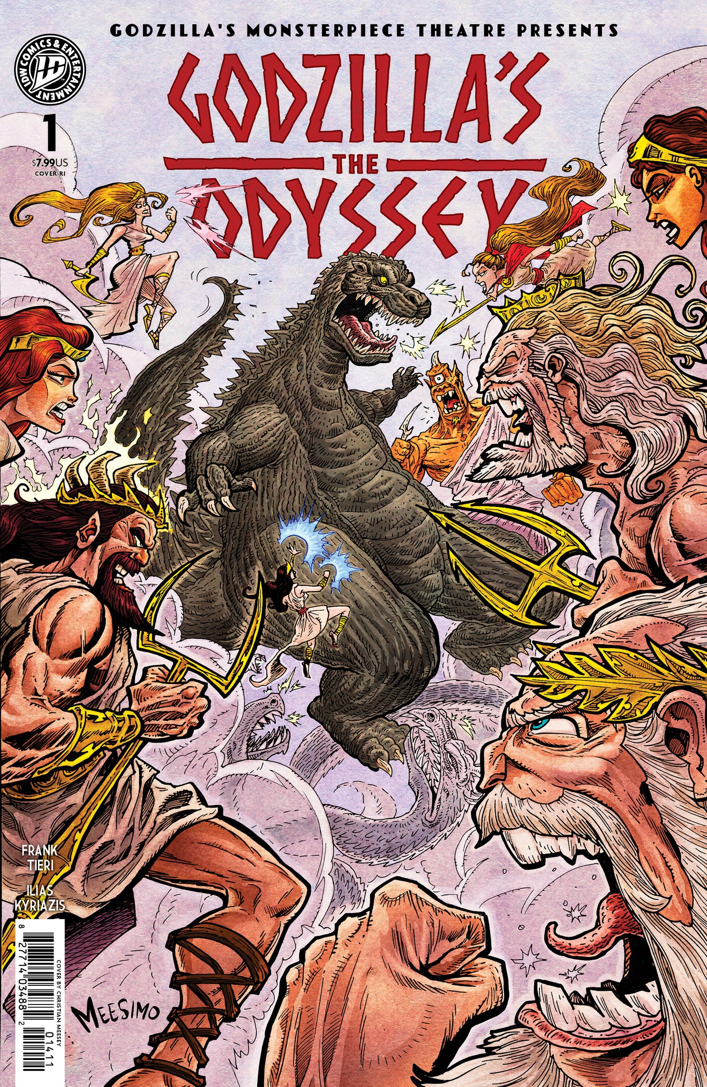 The King of the Monsters Meets Greek Mythology in Godzilla’s Monsterpi