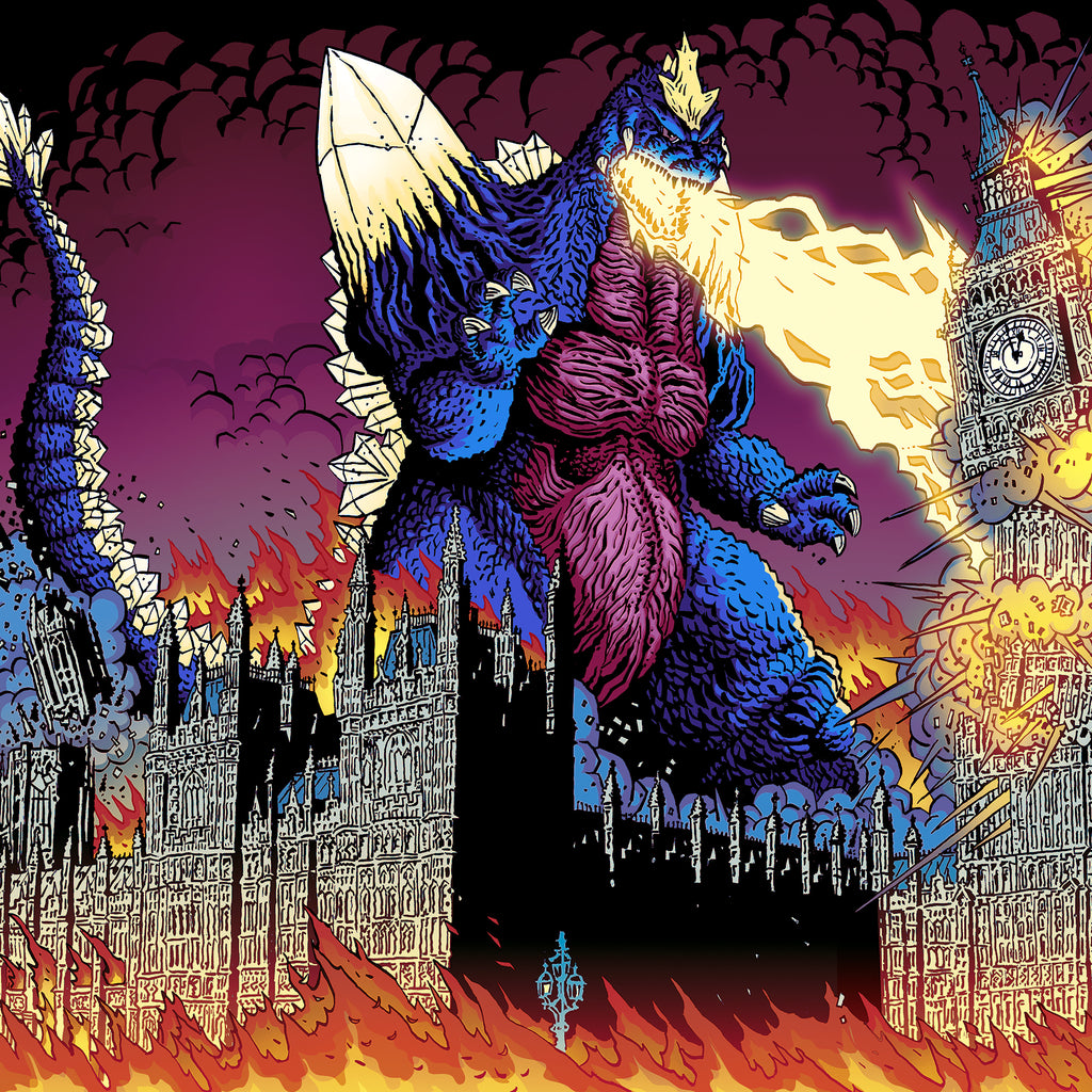 SpaceGodzilla - Flying, Crystals, & Abilities | Monsterpedia