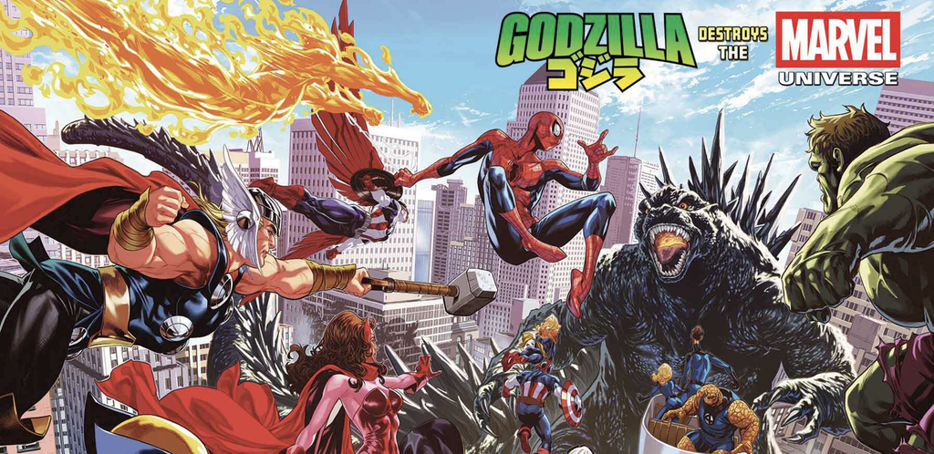 'Godzilla Destroys the Marvel Universe' #1 Event Series Smashes into S