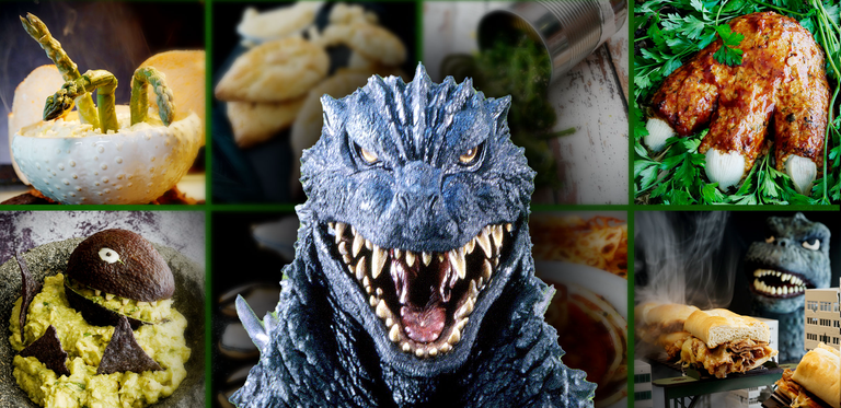 Make Monster Meals and More With 'Godzilla: The Official Cookbook'