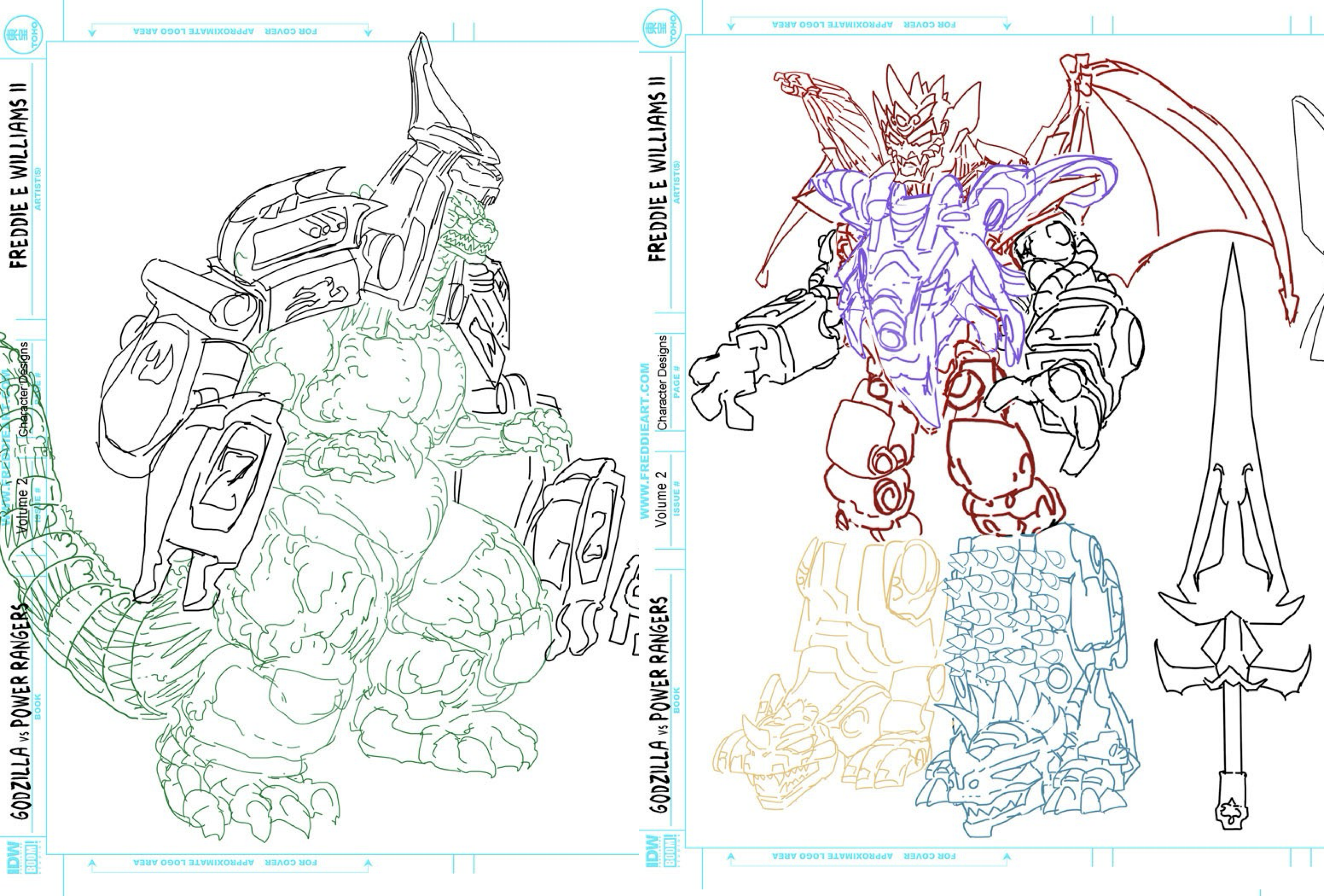 Kaiju Rangers! See Every 'Godzilla vs. The Mighty Morphin Power Ranger