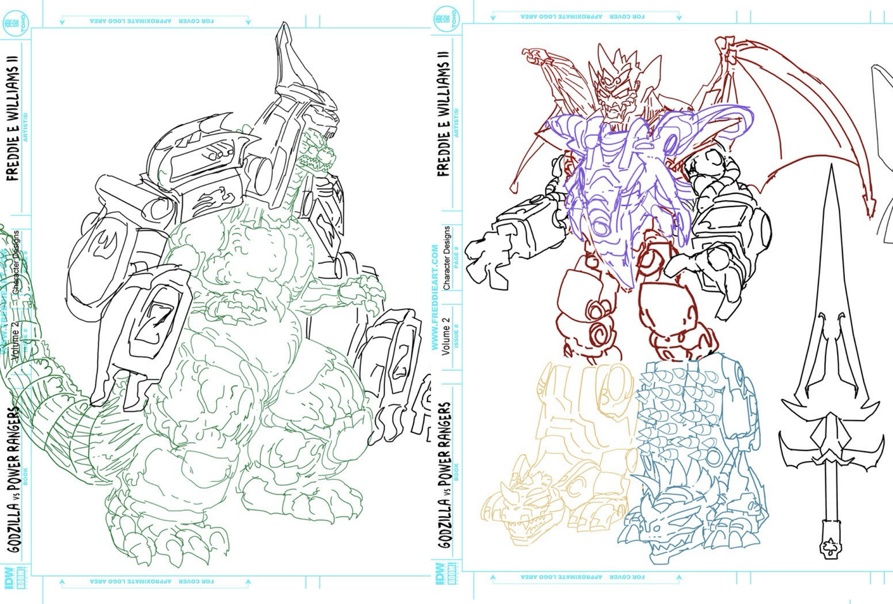 Kaiju Rangers! See Every 'Godzilla vs. The Mighty Morphin Power Ranger