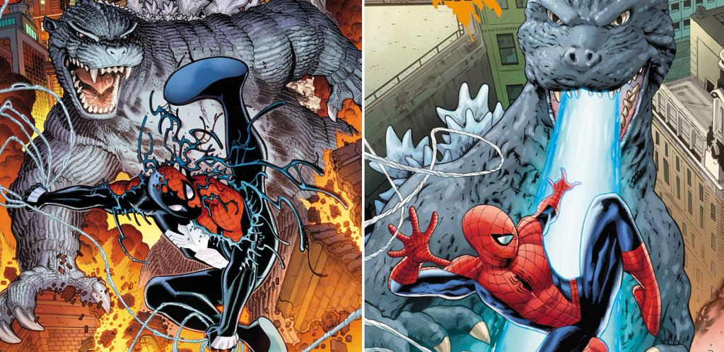 'Godzilla vs. Spider-Man' #1 Swings into Stores April 30