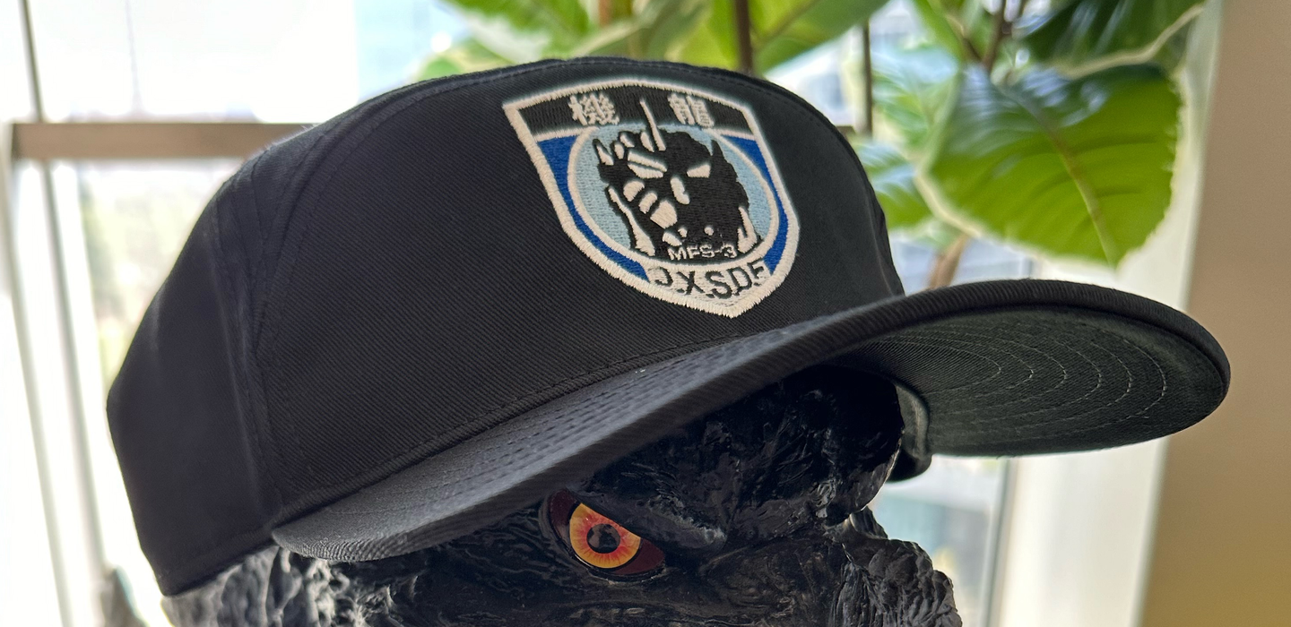 New JXSDF Patch Hat Godzilla Store Exclusive
