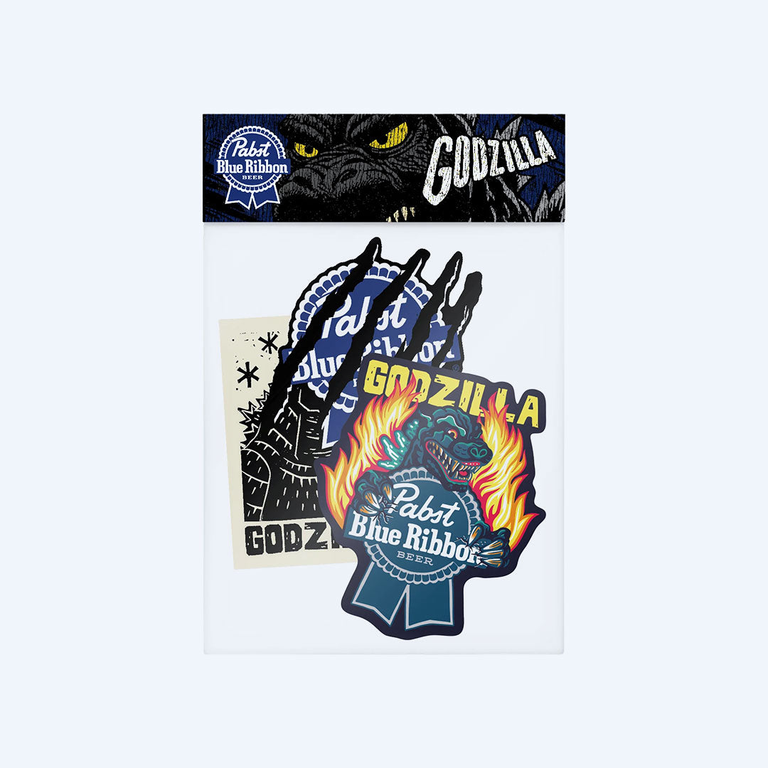 Godzilla x PBR Sticker Pack