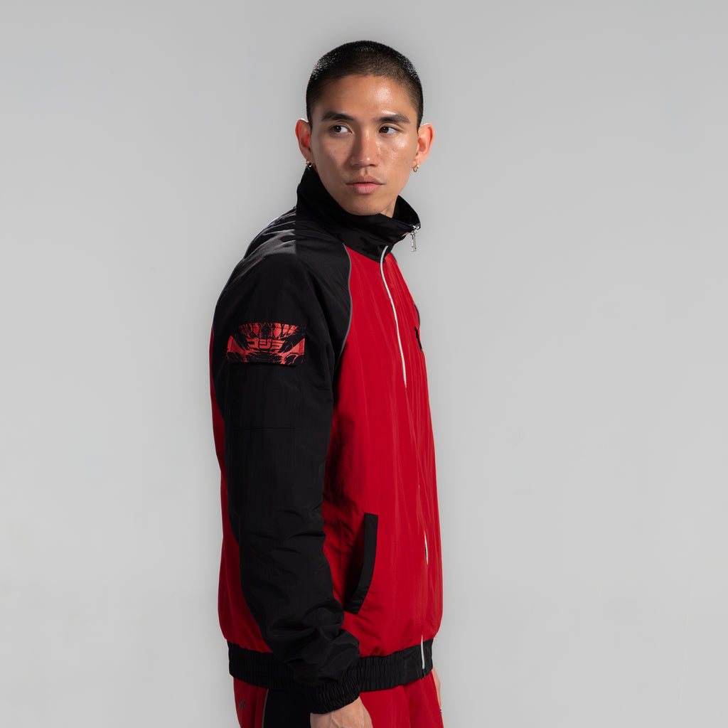 Godzilla Essential Track Jacket – Red and Black Edition