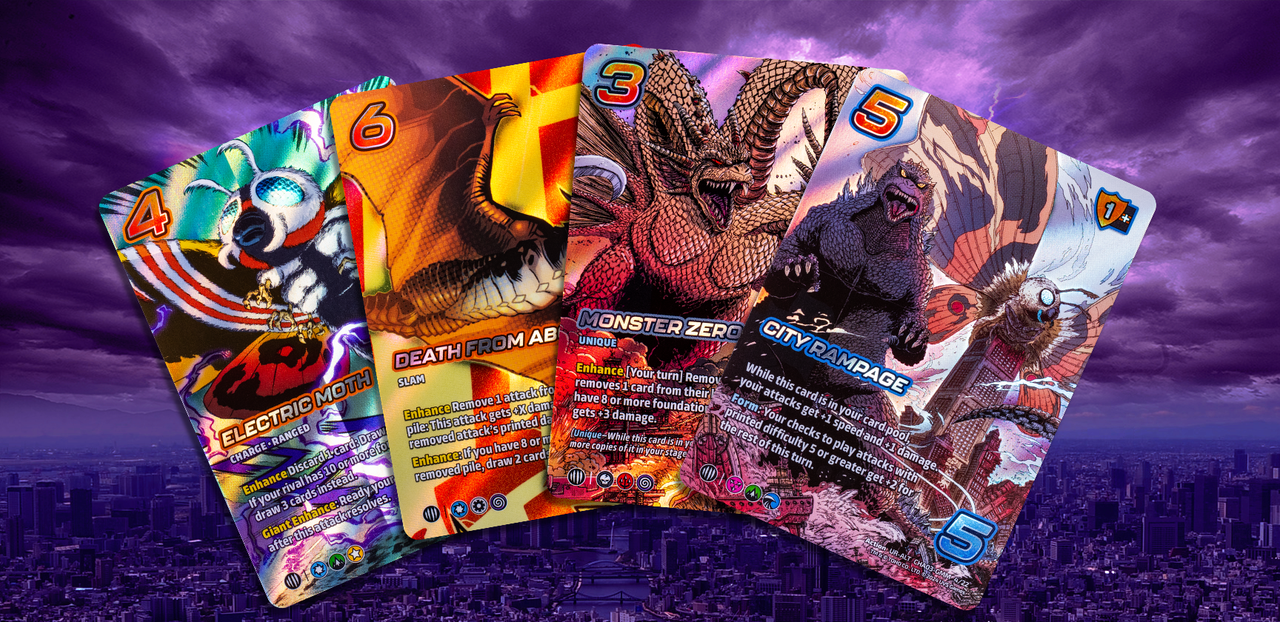 New UniVersus Godzilla Challenger Series Alt-Art Cards