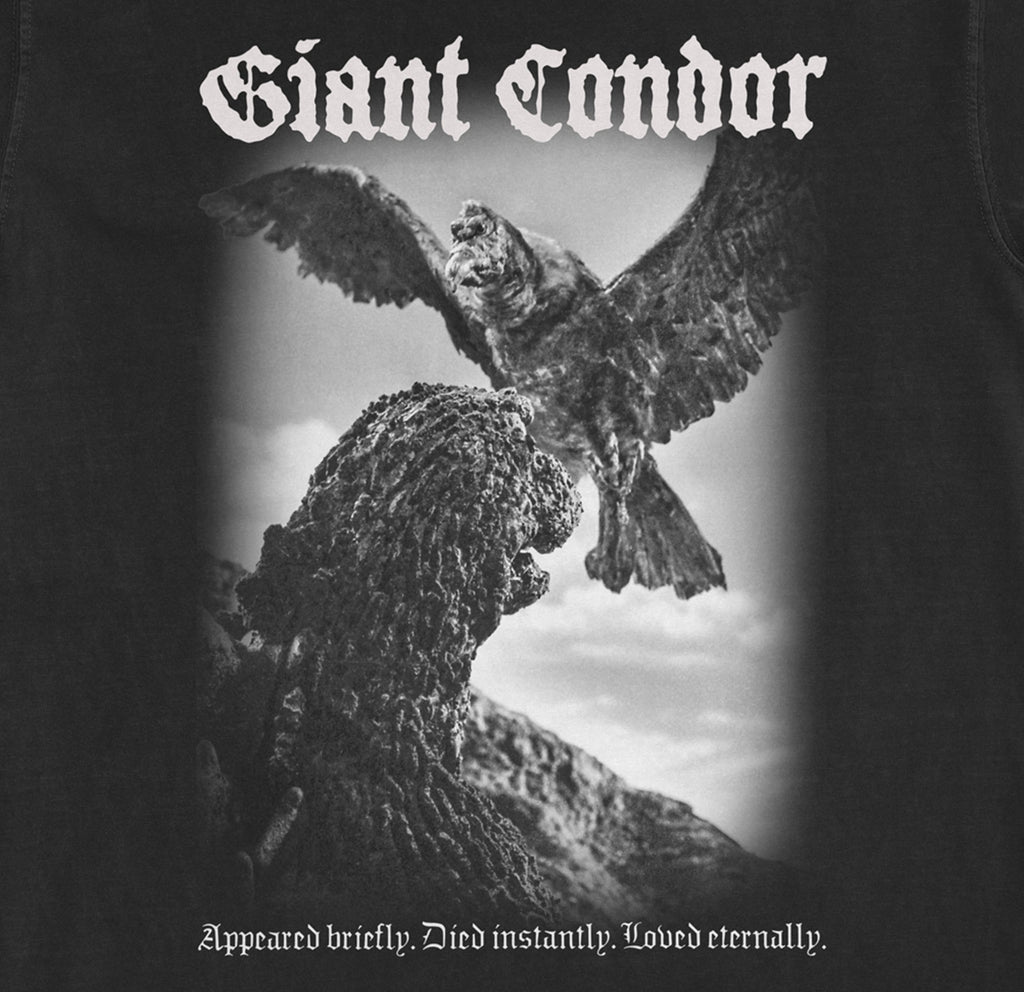 Giant Condor Vintage Black T-Shirt – Godzilla